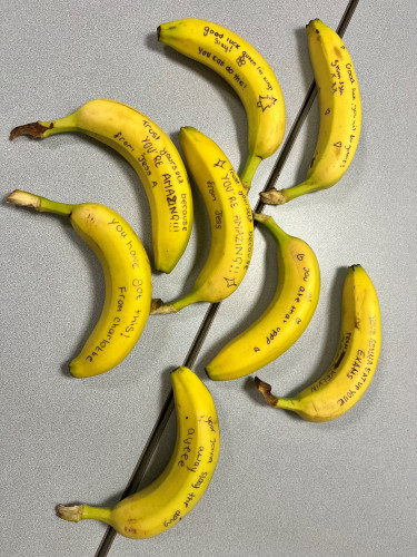 Motivational bananas! | Chichester Free School